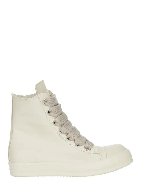 Rick Owens Lido Jumbo Laced Sneakers - White