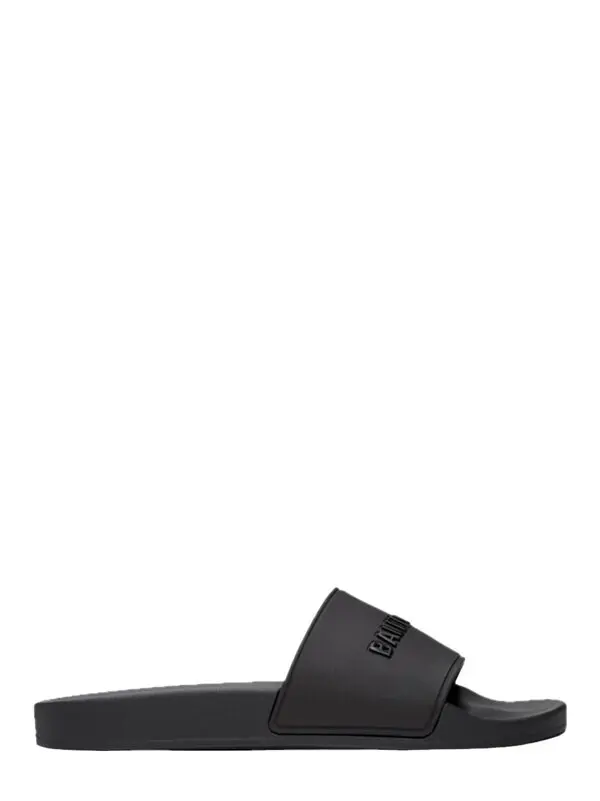 Balenciaga Pool Slides - Black