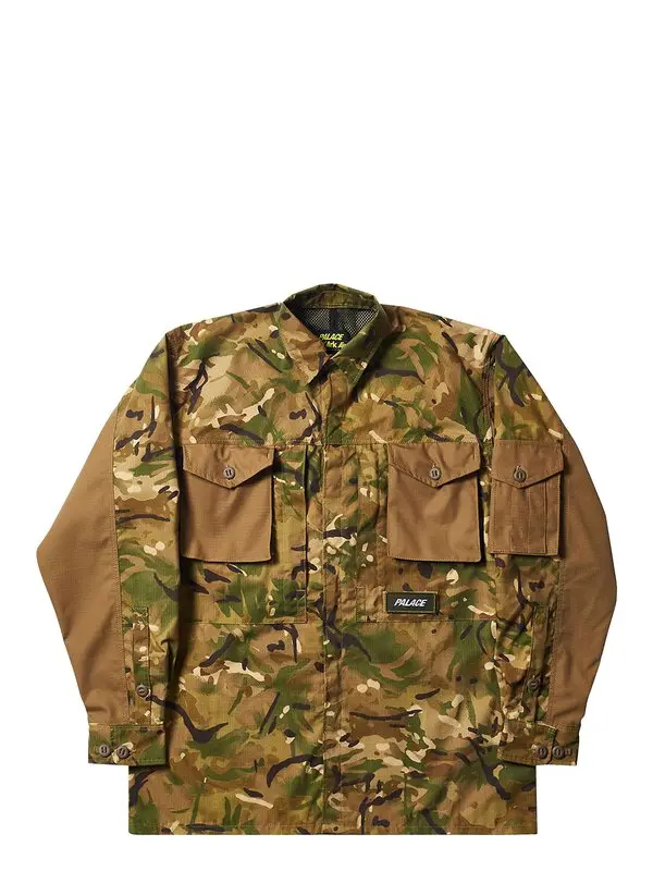PALACE Ark Air Camo Shirt Jacket - Tan