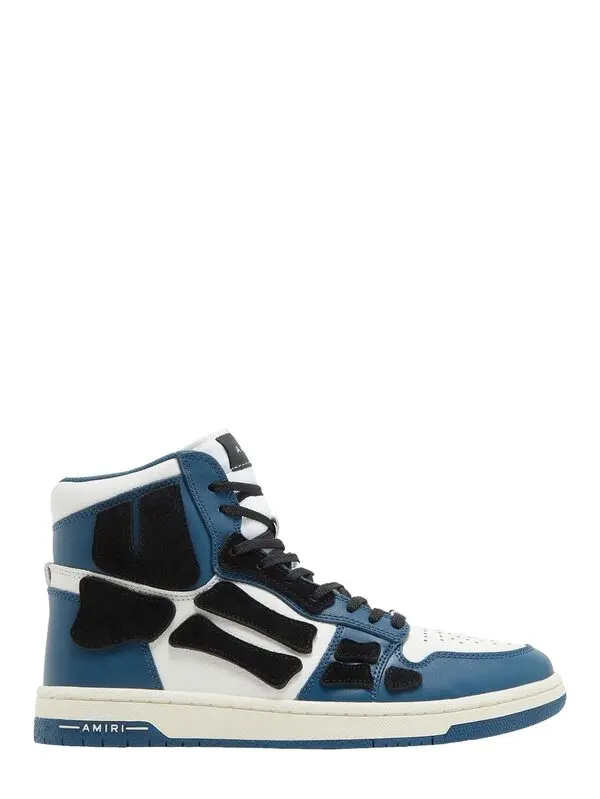 Amiri Skel Top High Sneakers - Blue