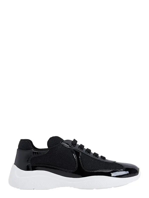 Prada America's Cup Sneakers - Black