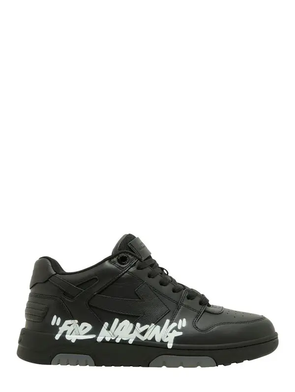 Off-White Out Of Office 'for Walking' Sneakers - Black