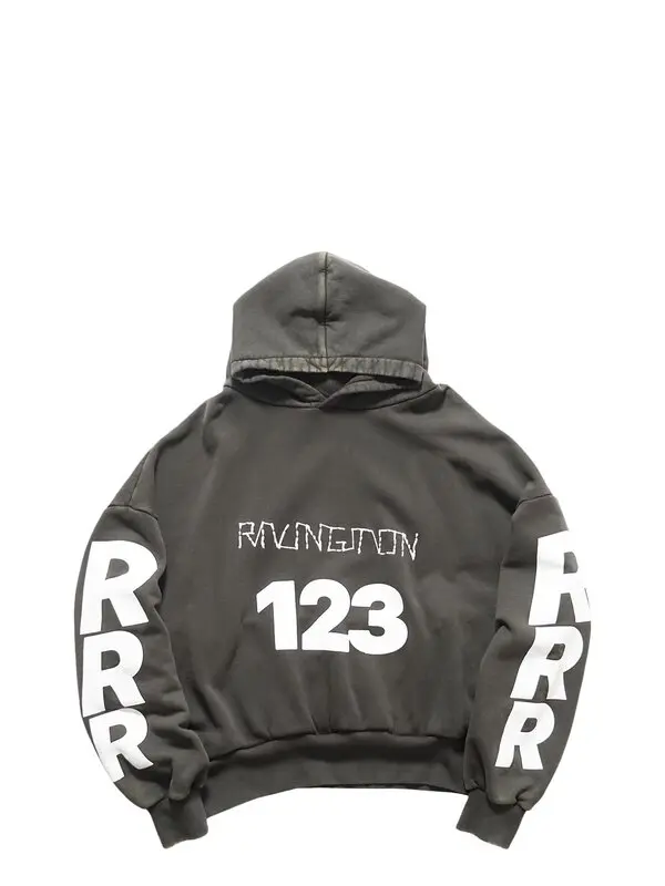 RIVINGTON ROI REBIS Uso 123 Cva Hoodie - Black