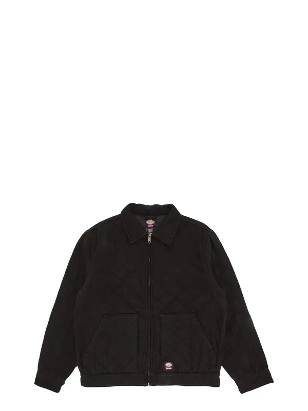 Supreme X Dickies Quilted Work Jacket - Black