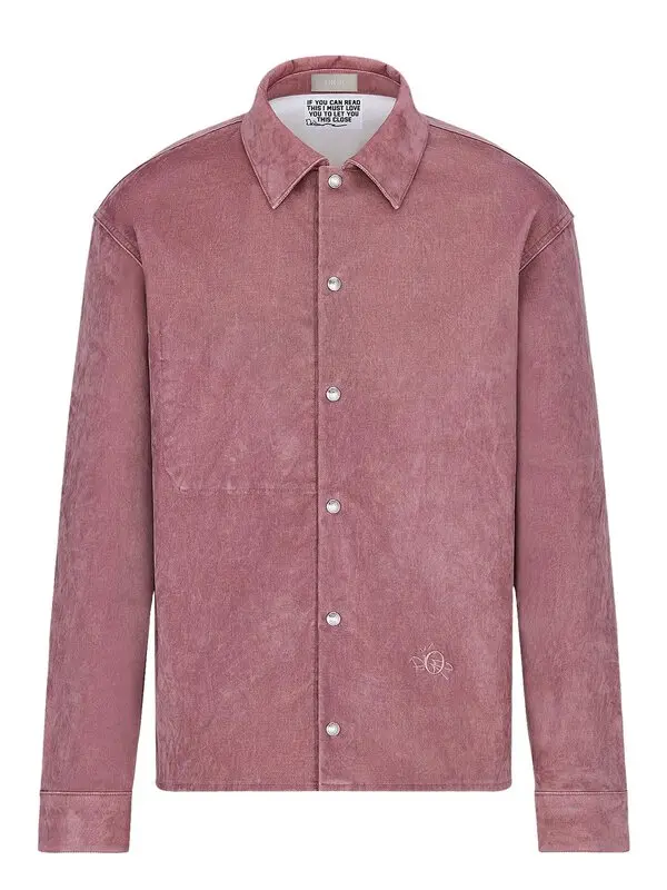 Dior X Cactus Jack Oversized Overshirt - Pink