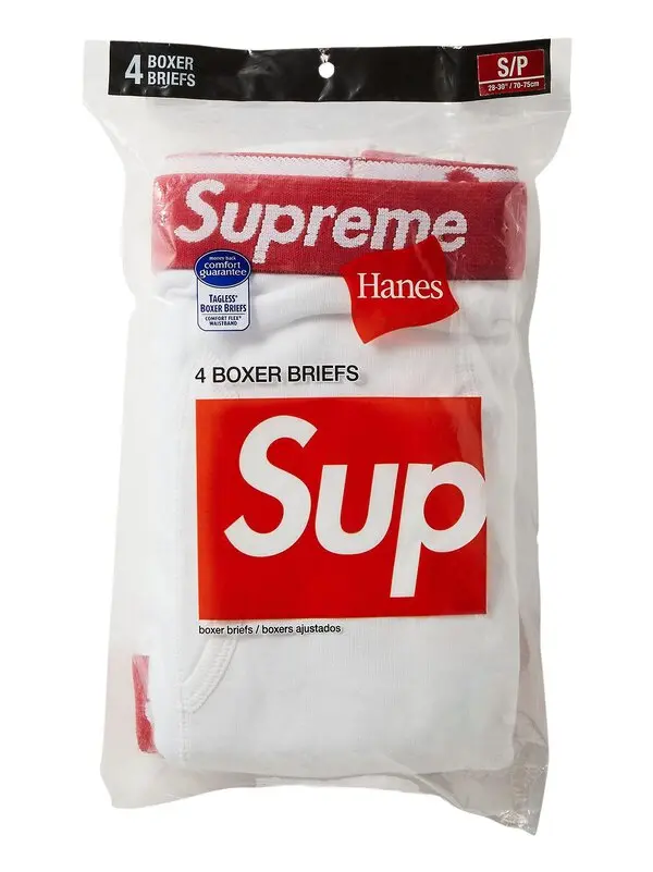 Supreme Boxer Briefs - White