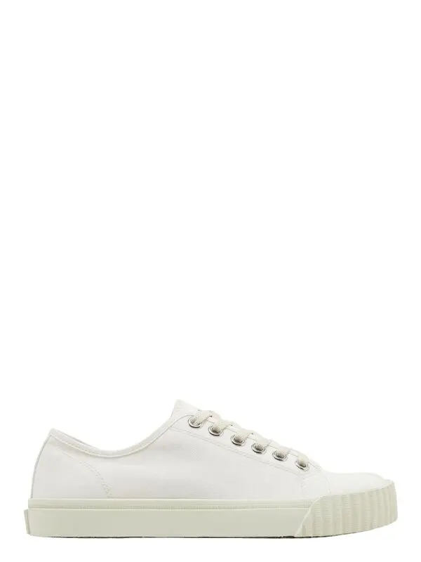 MAISON MARGIELA Tabi Canvas Low - White