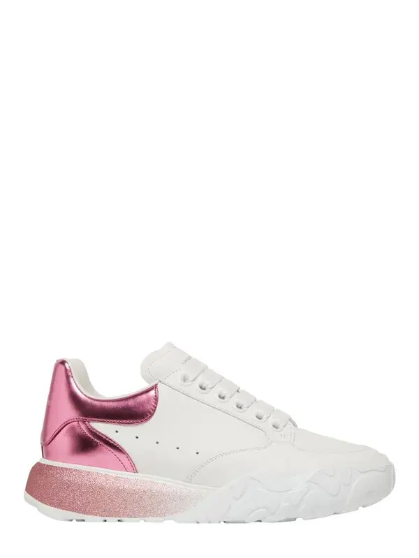 Alexander McQueen Oversized Court Trainer - White