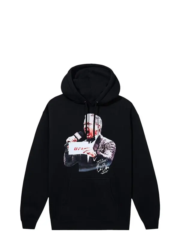 ANTI SOCIAL SOCIAL CLUB X Ufc Bruce Buffer Hoodie - Black