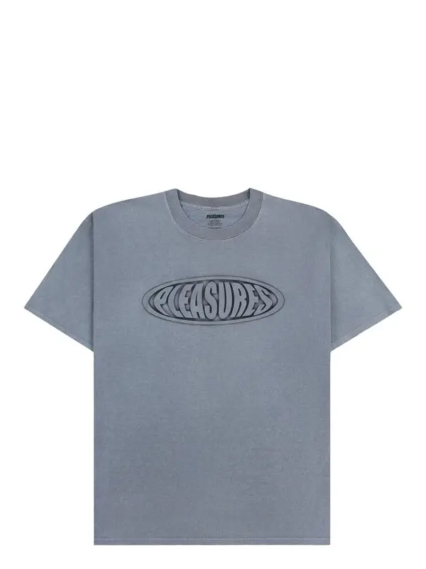 PLEASURES Sandblast T-shirt - Grey
