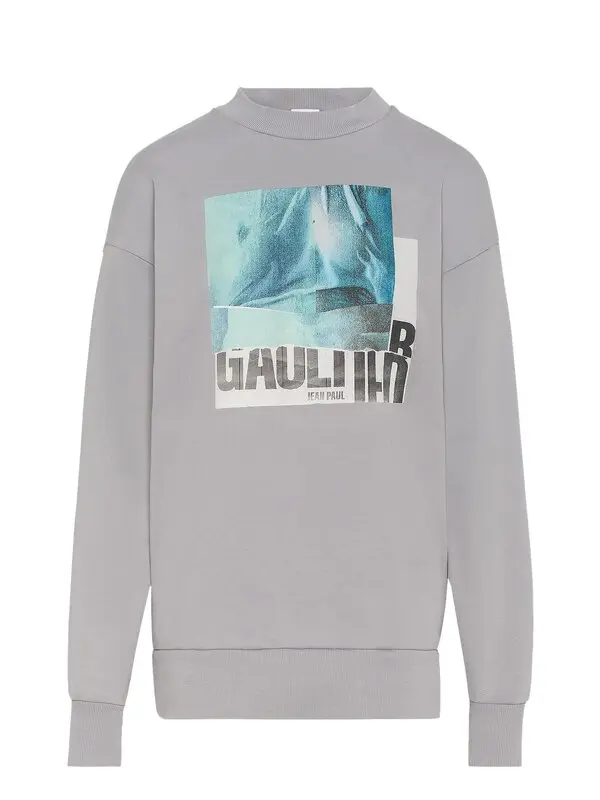 Jean Paul Gaultier Printed Crewneck - Grey