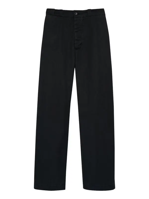 THE ELDER STATESMAN Workwear Norm Pant - Black