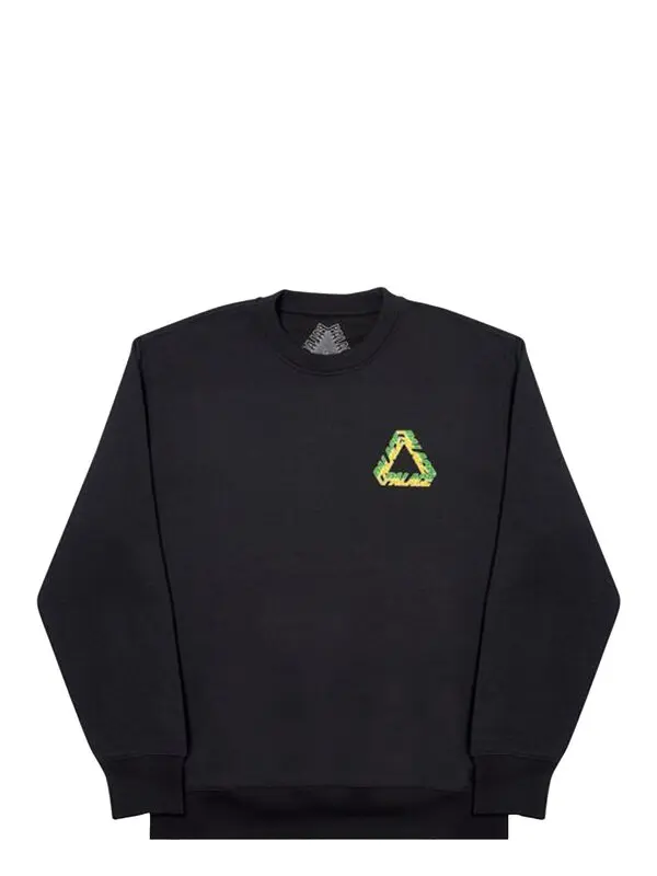 PALACE Split P3 Crew - Black