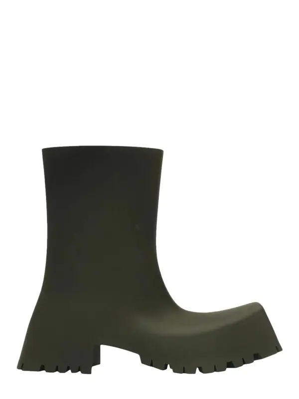 Balenciaga Trooper Rubber Boot - Green