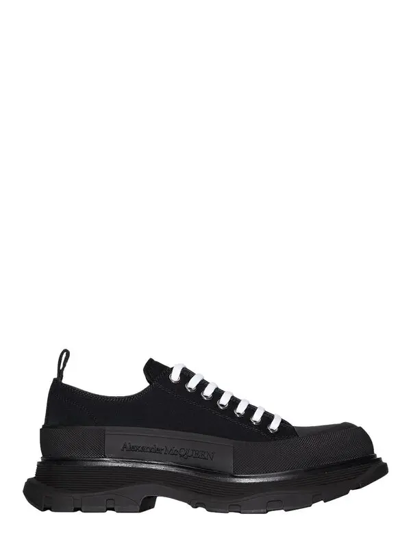 Alexander McQueen Tread Slick Lace Up - Black