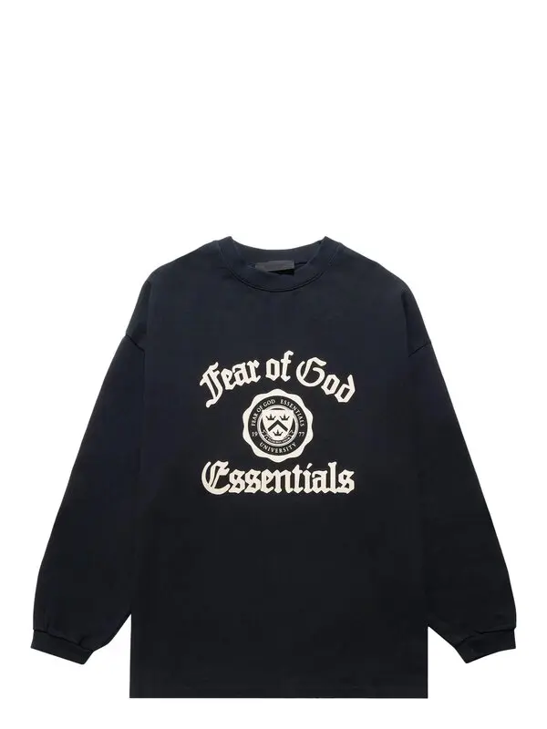 Fear Of God Heavy Long-sleeve T-shirt - Black