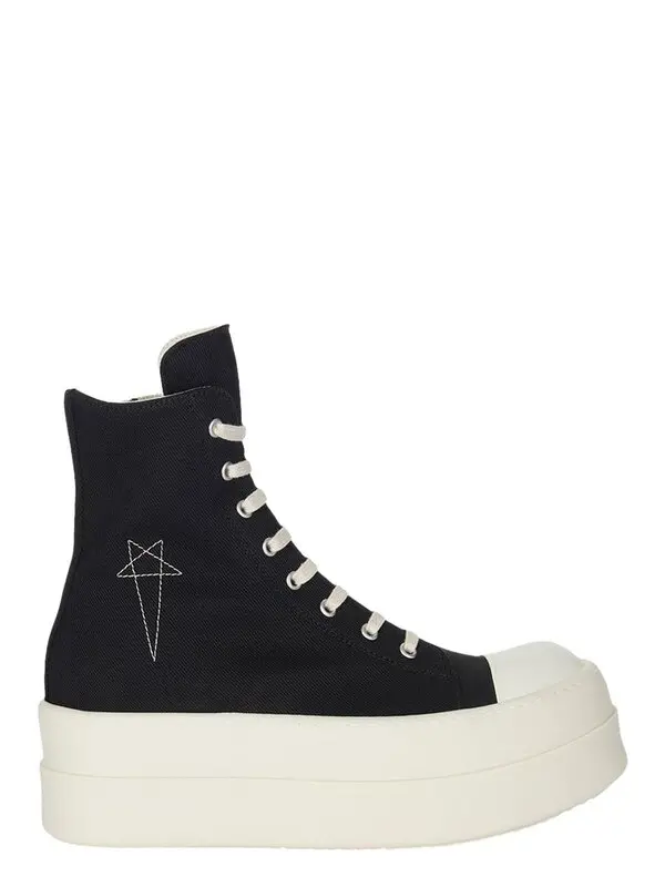 Rick Owens Double Bumper High - Black