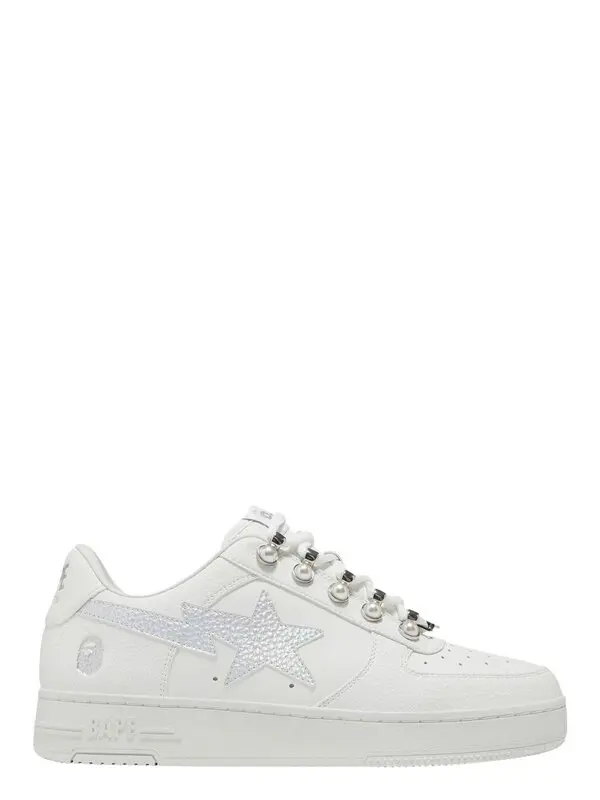 BAPE Exclusive Bapesta 'pearl - White