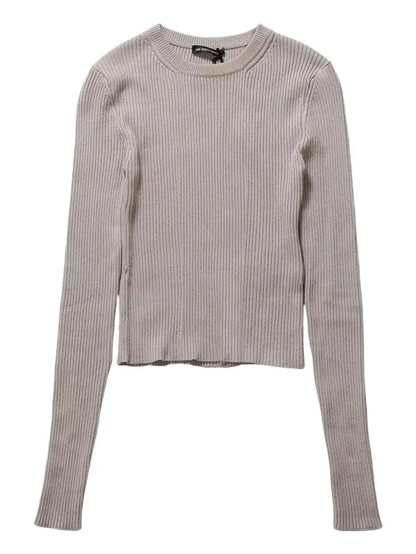 ANN DEMEULEMEESTER Kati Cropped Sweater - Tan