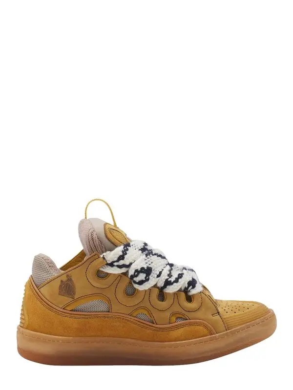LANVIN Curb Sneakers - Yellow