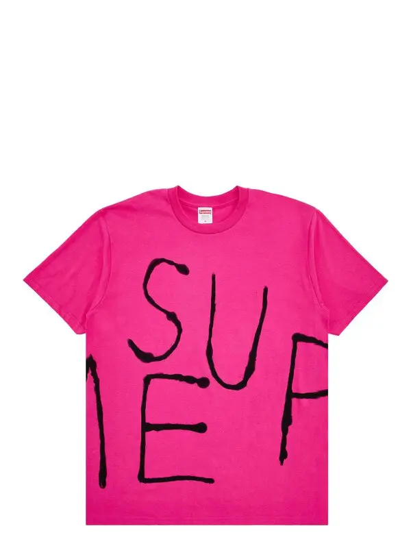 Supreme Painted Tee - Pink