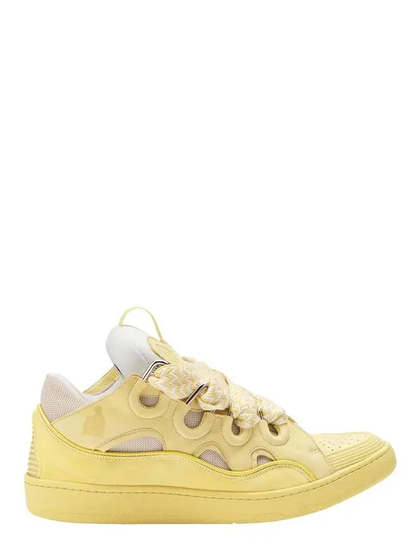 LANVIN Curb Sneakers - Yellow