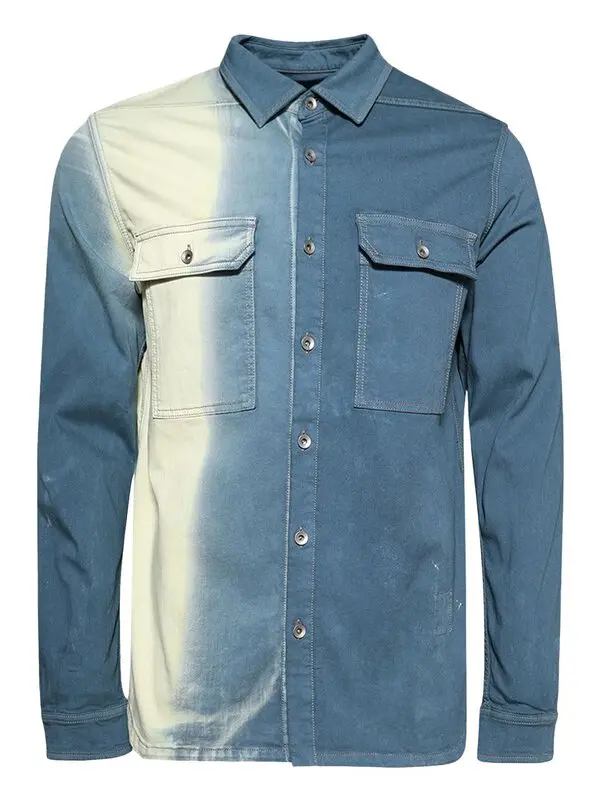 Rick Owens Denim Outershirt - Blue