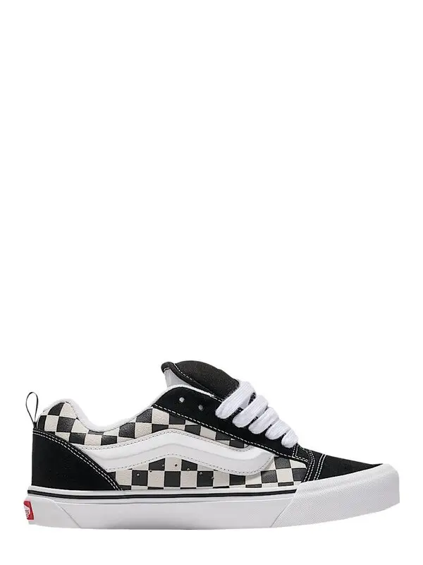 VANS Knu-skool Checkerboard Sneakers - Black