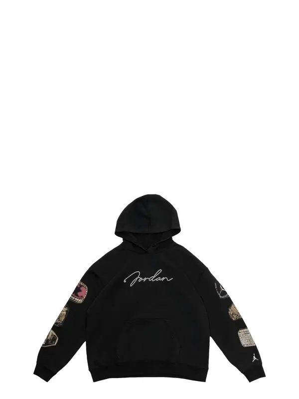 JORDAN Brooklyn Fleece Pullover Hoodie - Black