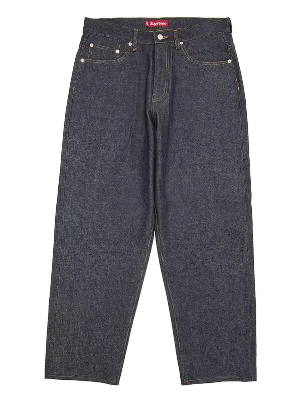 Supreme Rigid Baggy Selvedge Jean - Blue