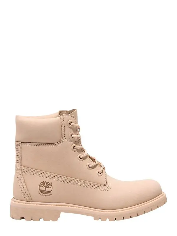 Timberland 6-inch Lace-up Waterproof Boots - Cream