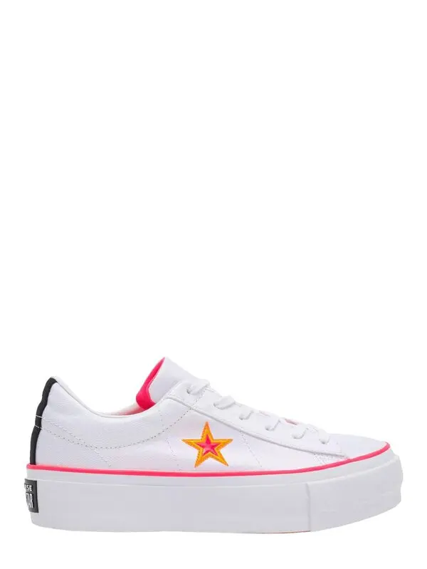CONVERSE One Star Carnival Platform Sneakers - White