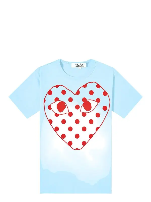Play Comme Des Garcon Short-sleeve T-shirt - Blue