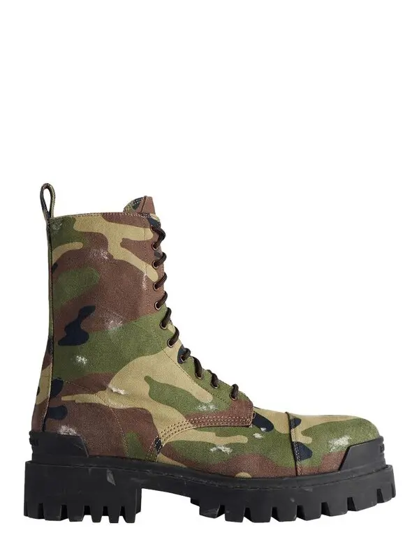 Balenciaga Strike 20mm Boot - Green