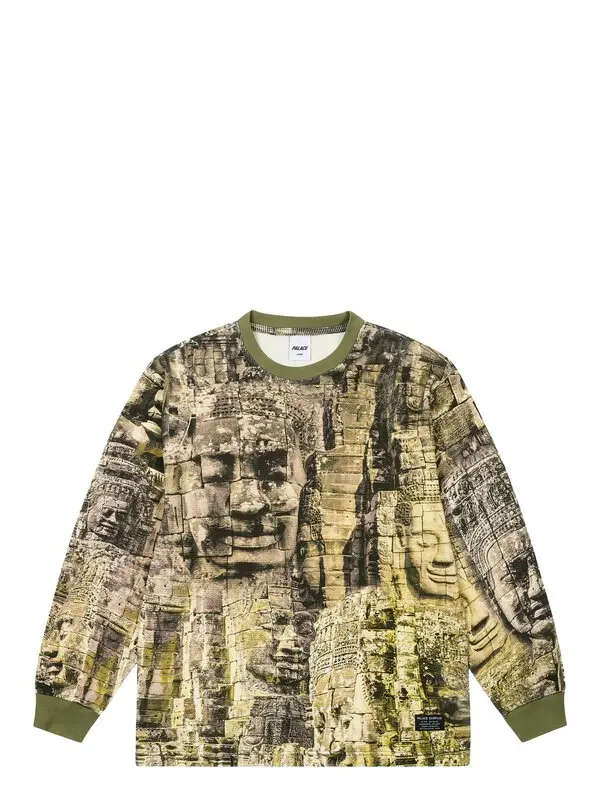 PALACE 2-tone Waffle Long-sleeve - Multicolor