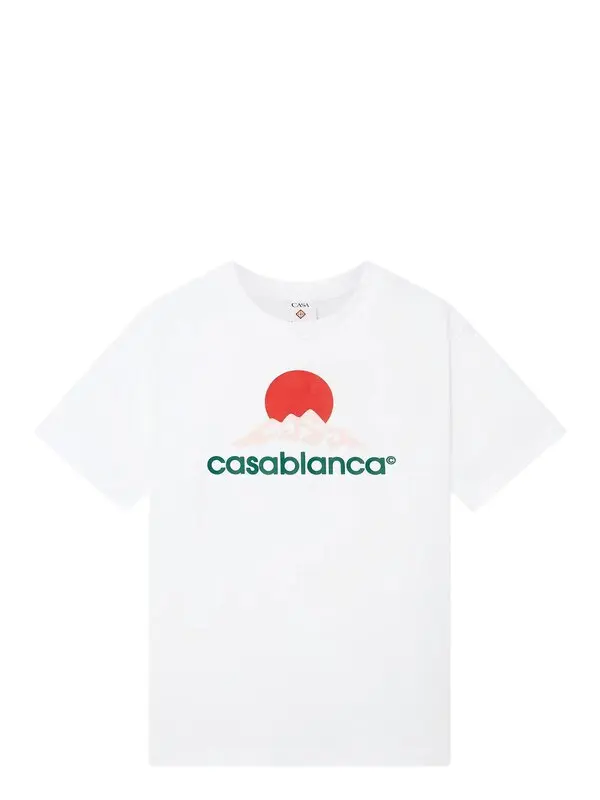 Casablanca Printed T-shirt - White