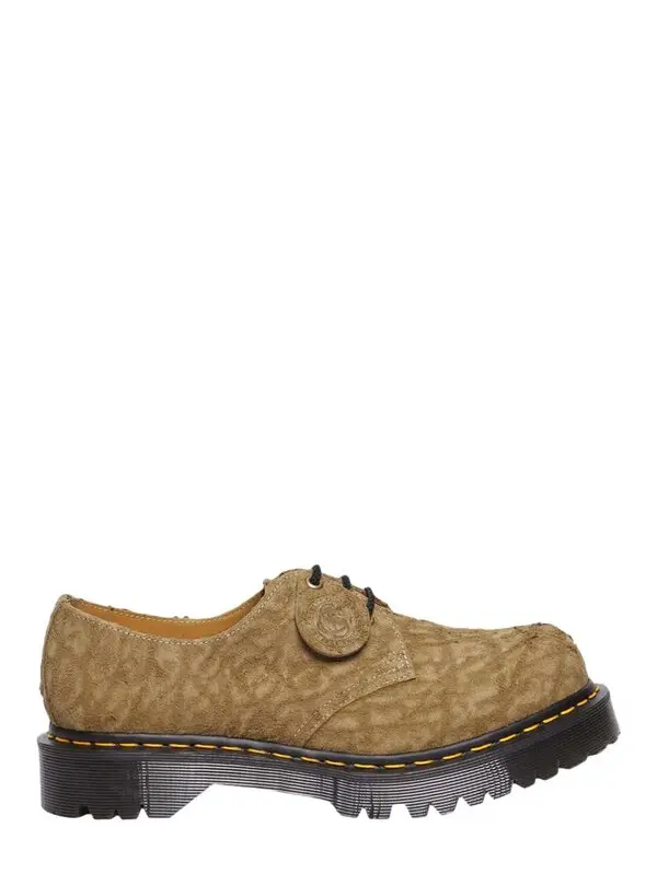 Dr. Martens 1461 Bex Emboss Suede Oxford - Tan