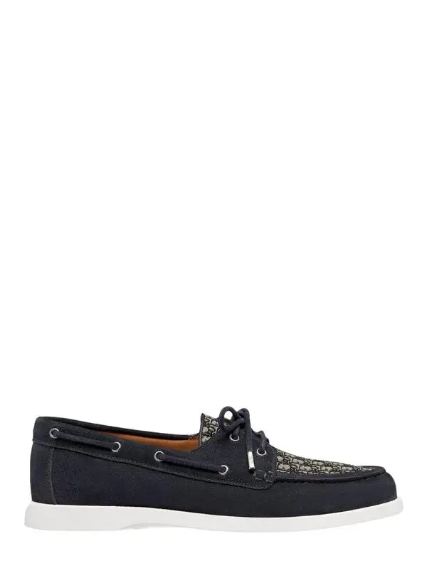 Dior Granville Boat Shoe - Blue