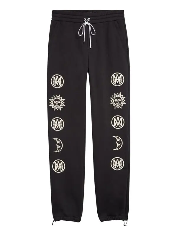 Amiri Ouija Board Sweatpants - Black