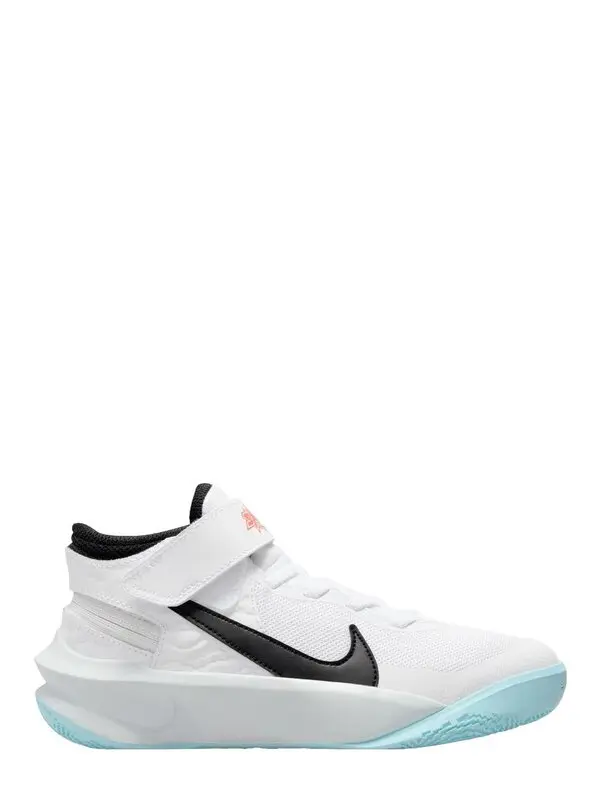 Nike Team Hustle D10 Flyease Gs Sneakers - White