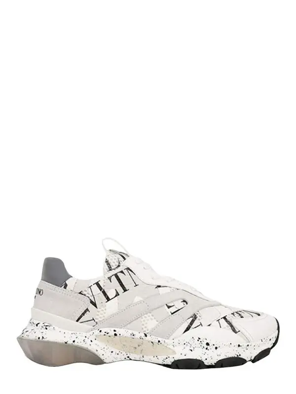 Valentino Garavani Garavani Bounce Camo Sneakers - White