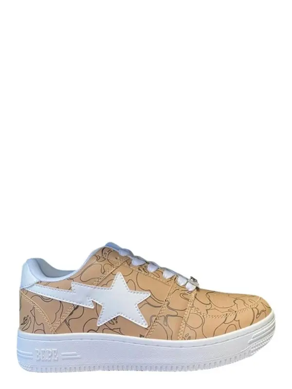 BAPE Sta 'lined Camo Beige - Brown