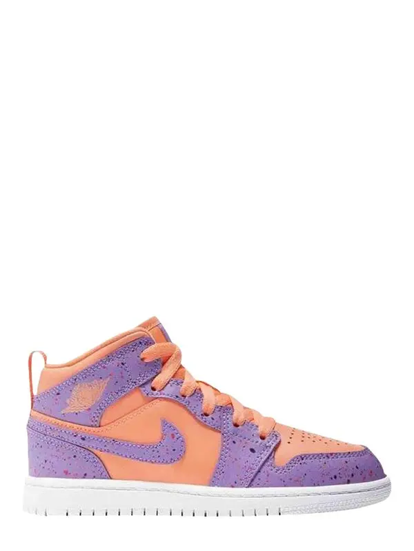 JORDAN 1 Mid Se Ps Sneakers - Orange