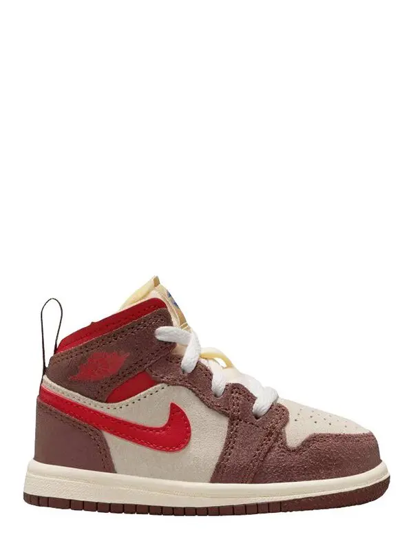 JORDAN 1 Mid Se Td Sneakers - Brown