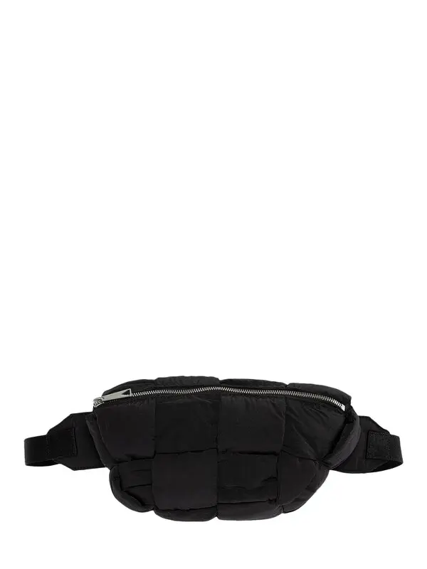 Bottega Veneta Cassette Fanny Pack - Black