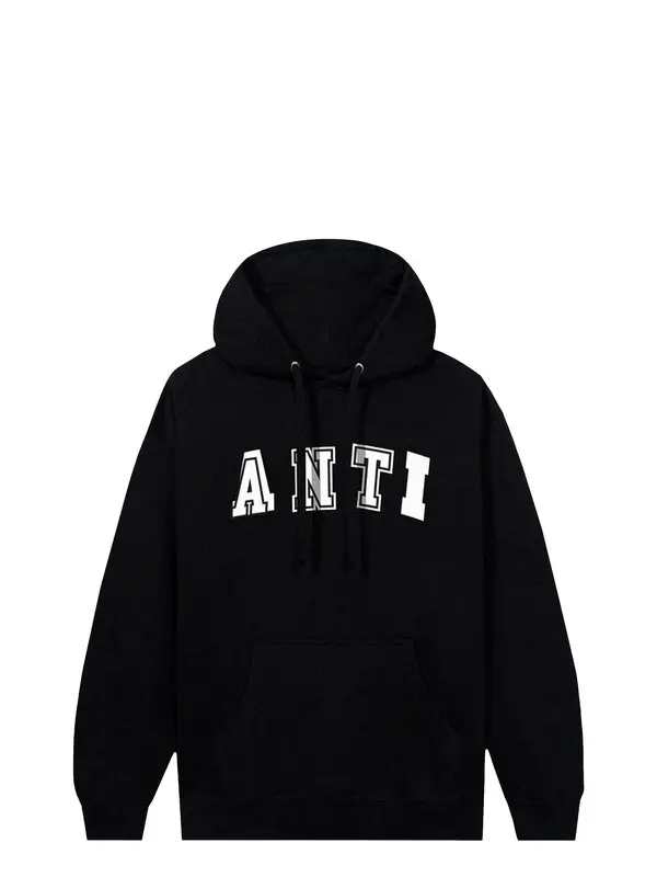 ANTI SOCIAL SOCIAL CLUB X 2 Tone Anti College Hoodie - Black