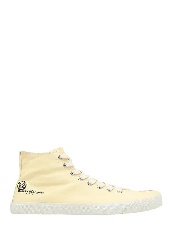 MAISON MARGIELA Tabi High-top Sneakers - Yellow