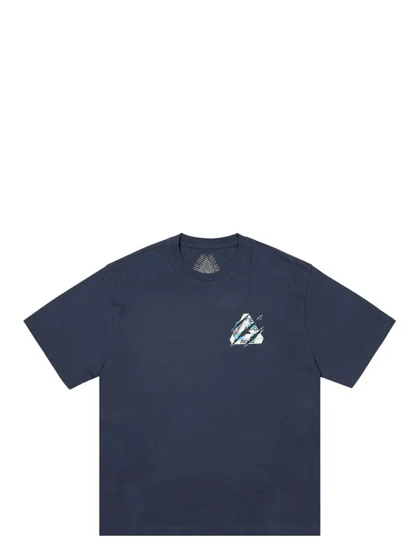 PALACE Ripped Tri T-shirt - Blue