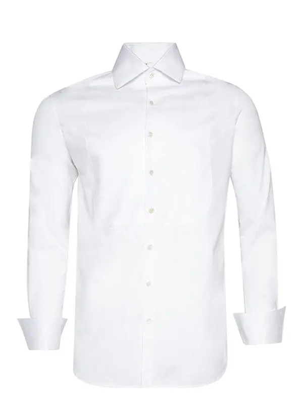 BODE Bib Tuxedo Shirt - White