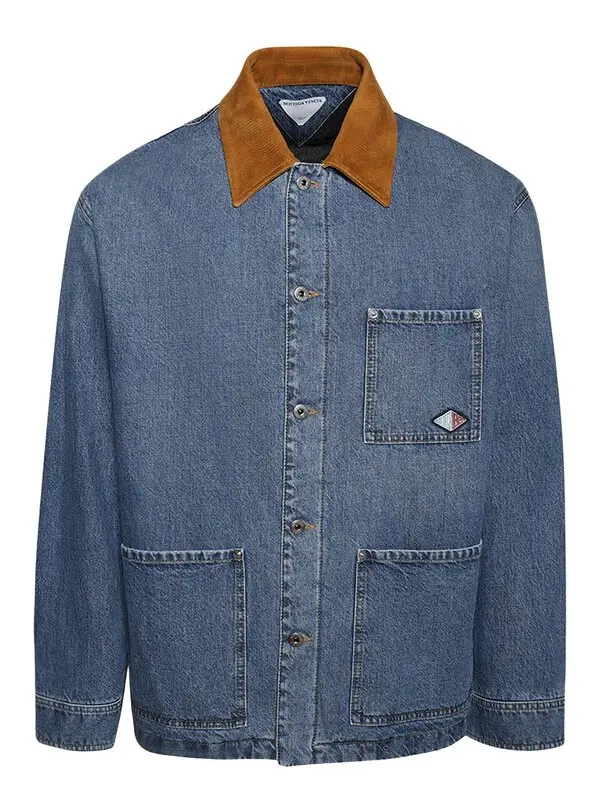 Bottega Veneta Denim Jacket - Blue